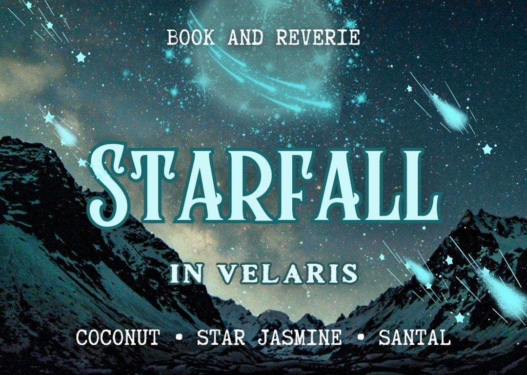 Starfall (ACOTAR Inspired): Coconut, Star Jasmine, Santal Scented ...