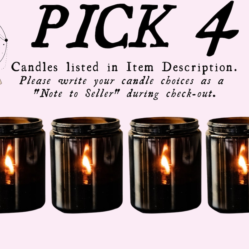 Witchy Candles - Etsy