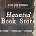 Haunted Book Store Candle | Old Books, Mahogany, Ghostly Cold | Gothic ...