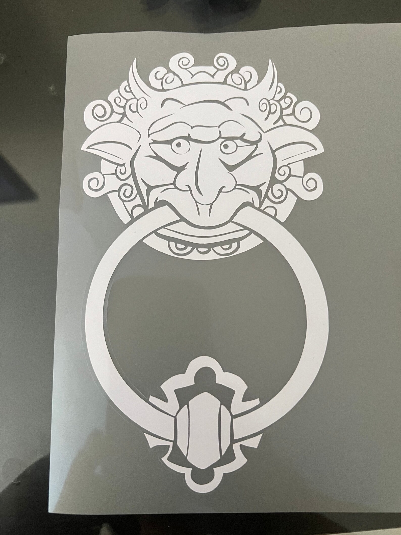Labyrinth Car Decals in White - Etsy