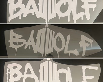Bad Wolf Decals - Etsy