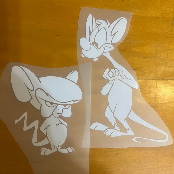 Pinky and the Brain Sticker - Etsy