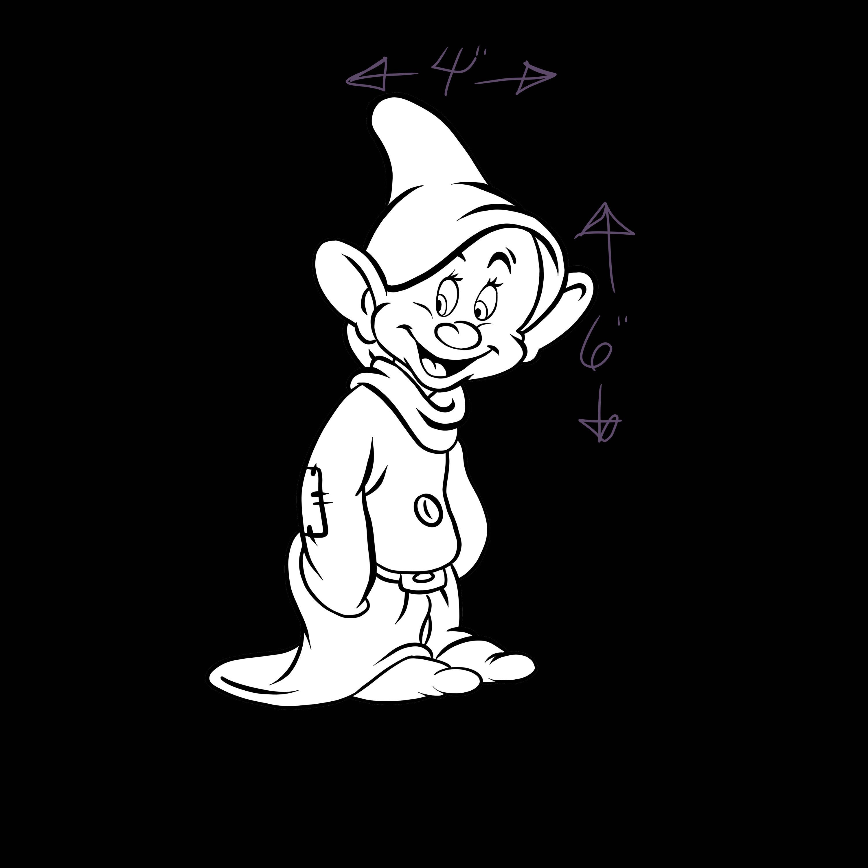 Dopey Car Decal | Etsy