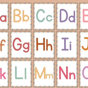 Printable Alphabet Pages for Preschoolers-abc Pages for Kids-letter ...