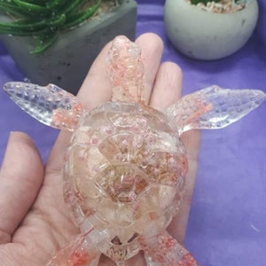 Turtle Mold Meduim- Handmade Turtle Mold- Turtle Silicone Molds- Resin ...