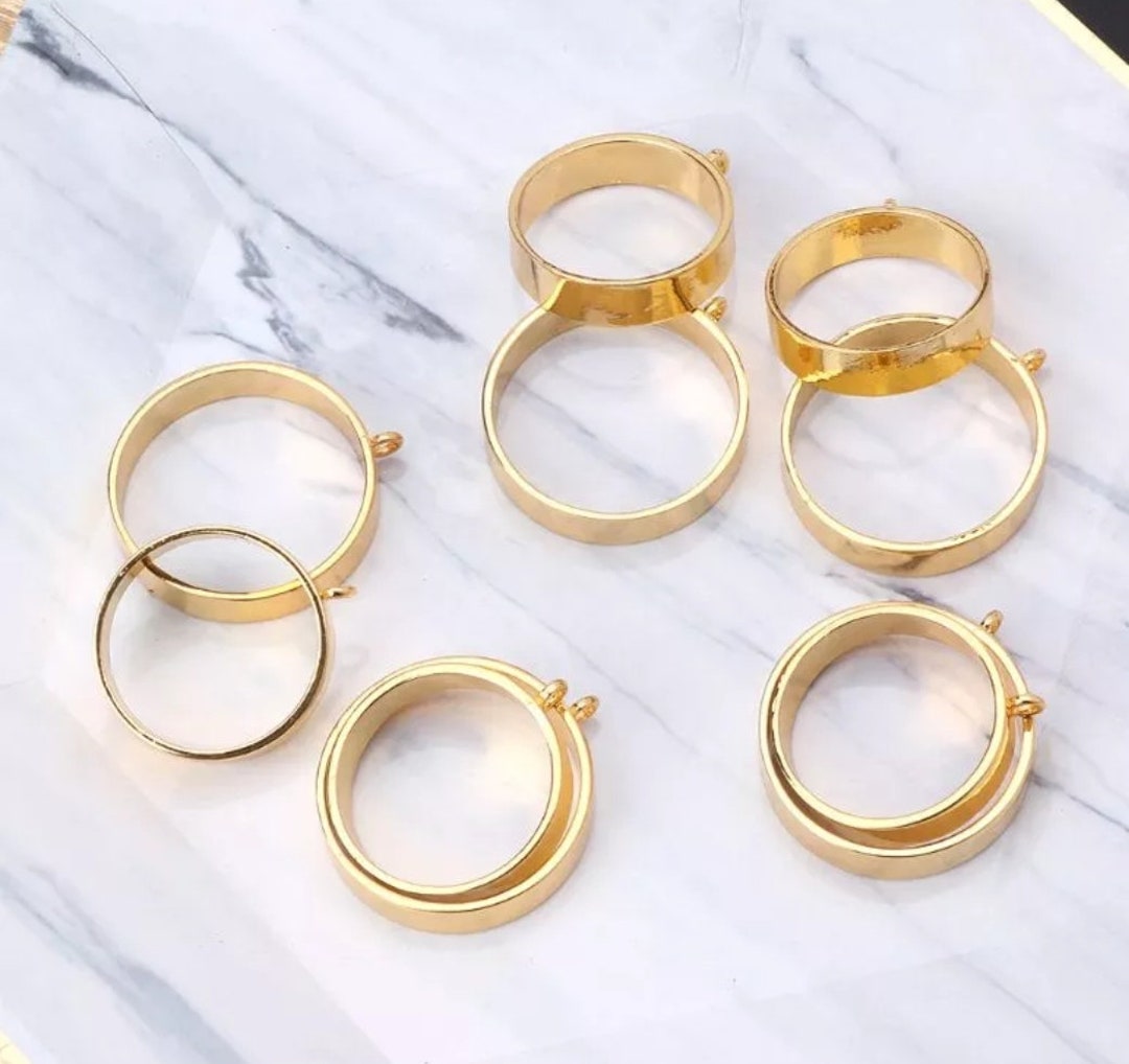 Open Bezel Pendant- Bezel- Open Bezels- Jewelry Bezel- Round Bezel ...