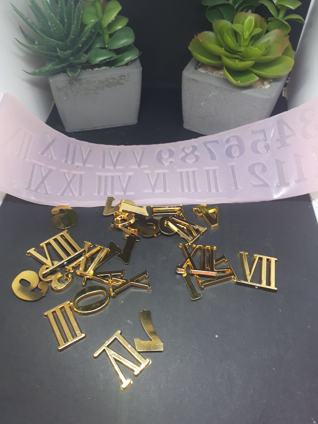 Clock Numbers Mold, Clock Silicone Molds- Numbers Mold- Resin Number ...