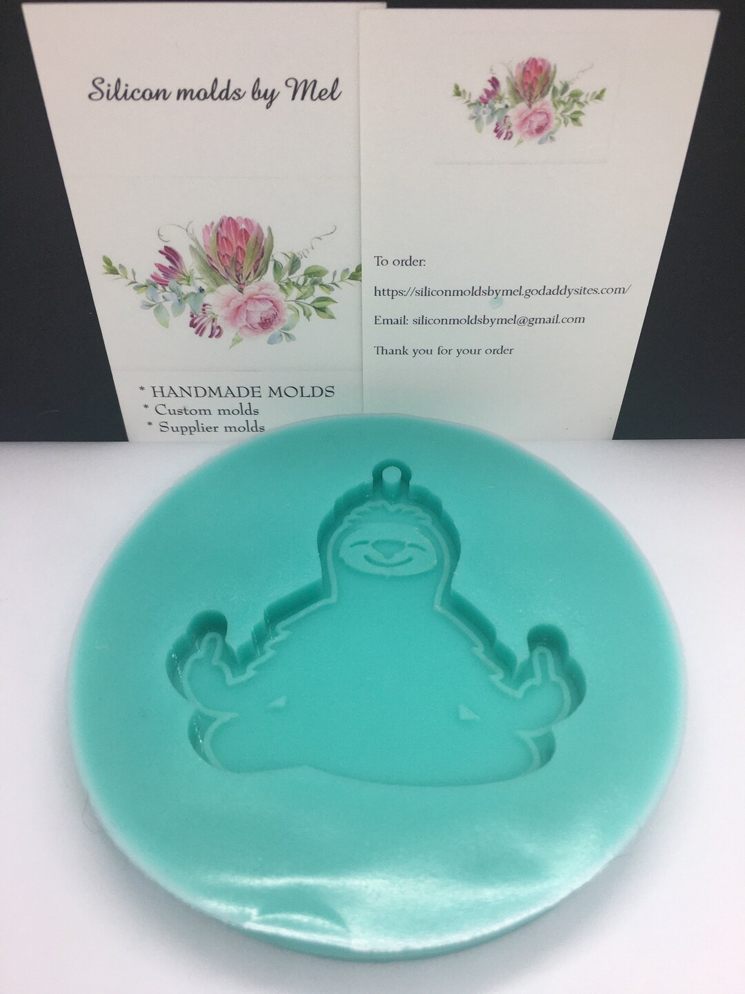 Sloth Middle Finger Mold- Middle Finger Mold- Middle Finger Keychain ...