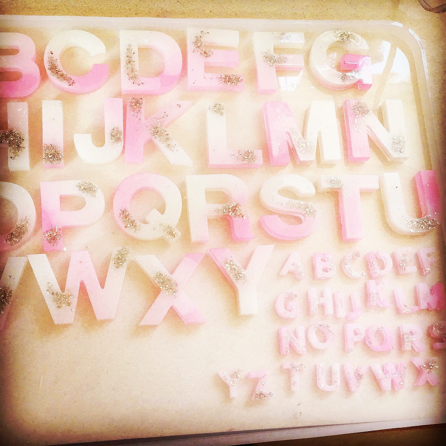 Resin Alphabet Letters Resin Alphabet Keychain Alphabet Letter Keychain ...