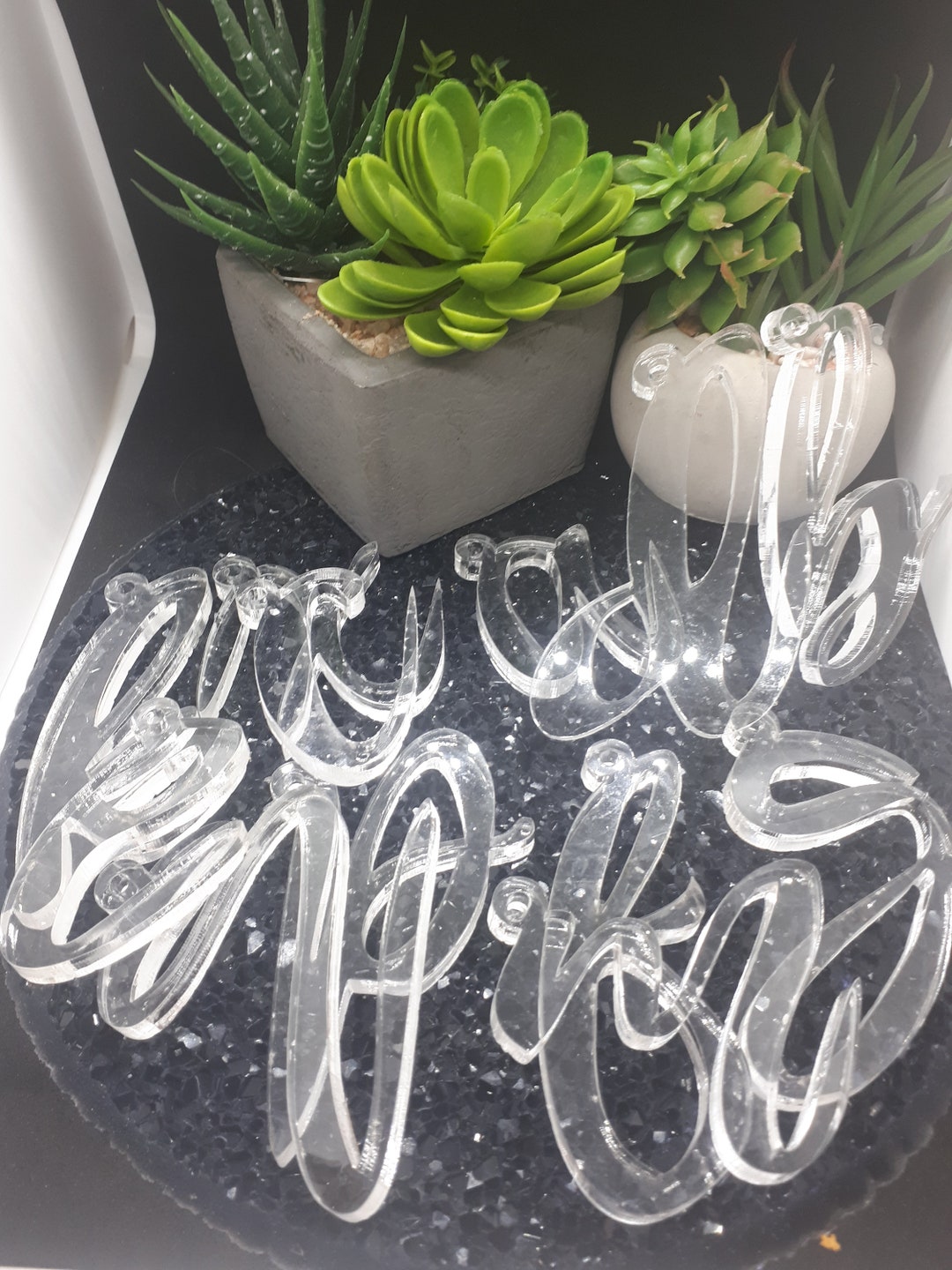 Cursive Alphabeth Mold Big Letter Molds Cursive Alphabeth Resin ...