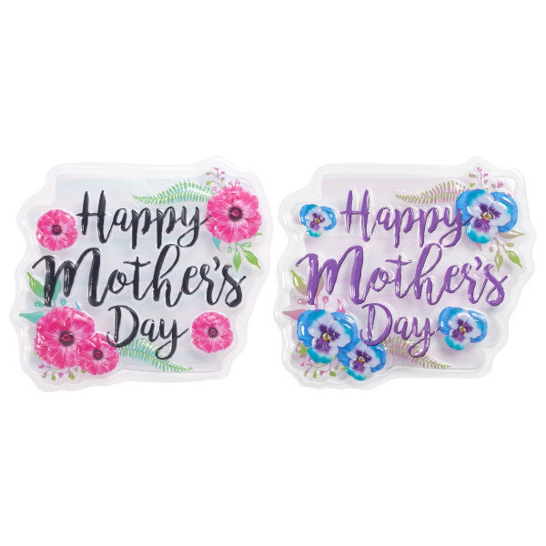 Floral Mother's Day Pop up Topper Set - Etsy