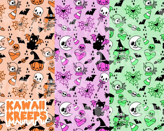 Pastel Goth Pattern