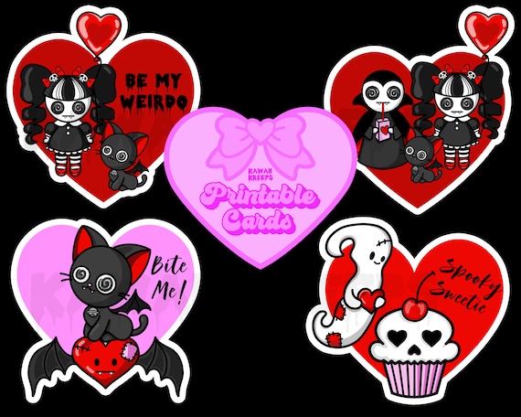 Emo Valentine Cards