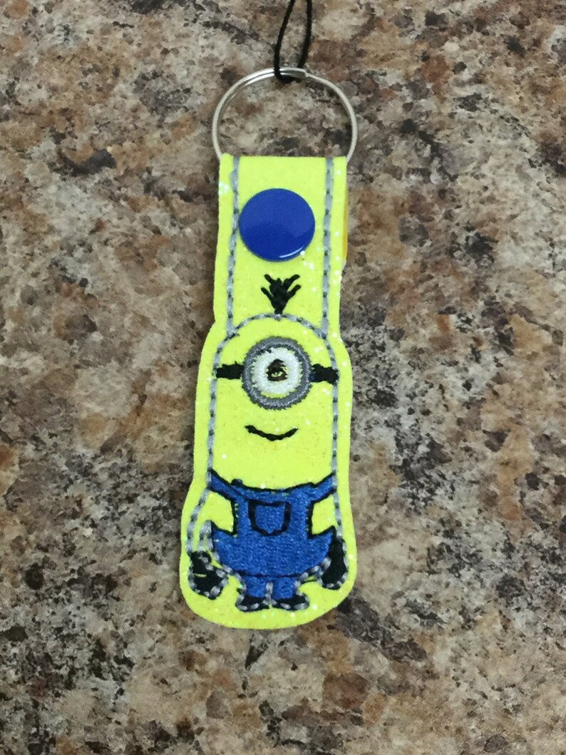 Minion Key Chain 1 Fob - Etsy
