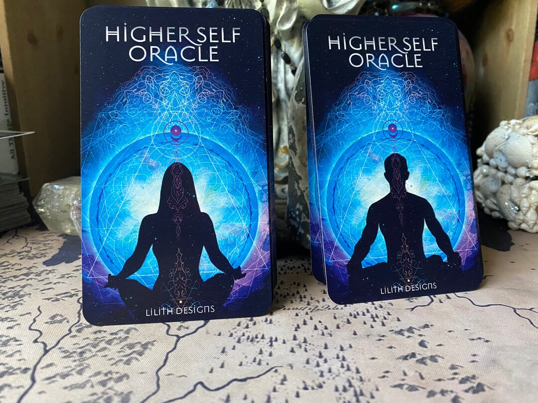 HIGHER SELF Oracle Cards, Twin Flame Cards, Higher Self Tarot Cards ...