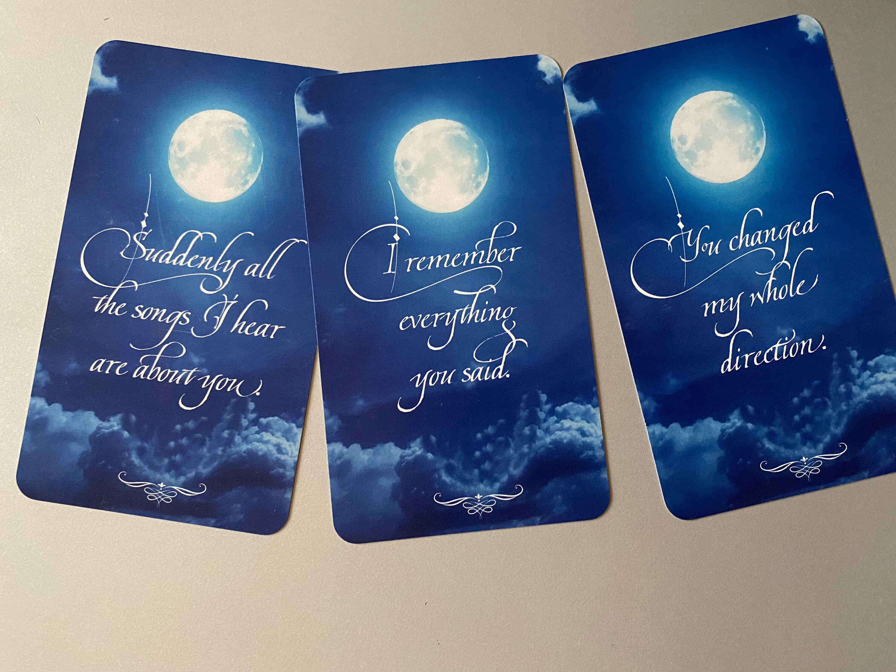 MOON MESSAGES a Twin Flame Message Oracle Deck - Etsy