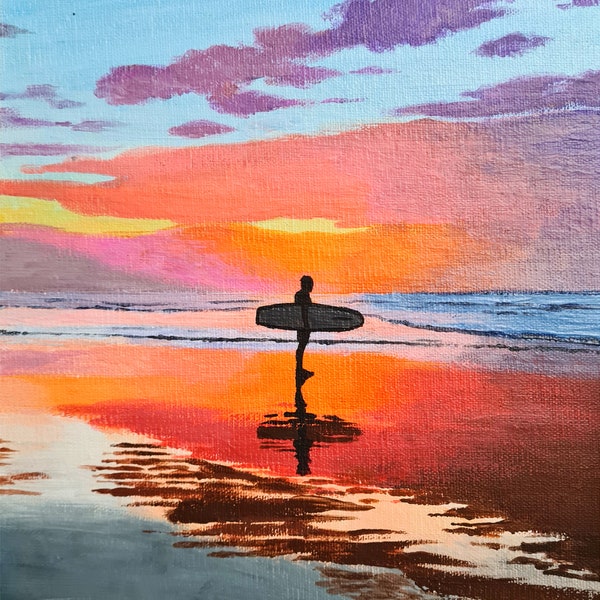 Surf Paintings - Etsy