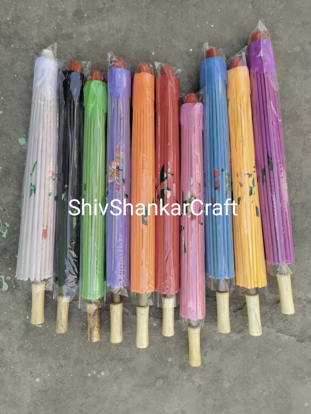 100 Pcs Large Cloth Parasol for Wedding Decoration Party Backdrop ...