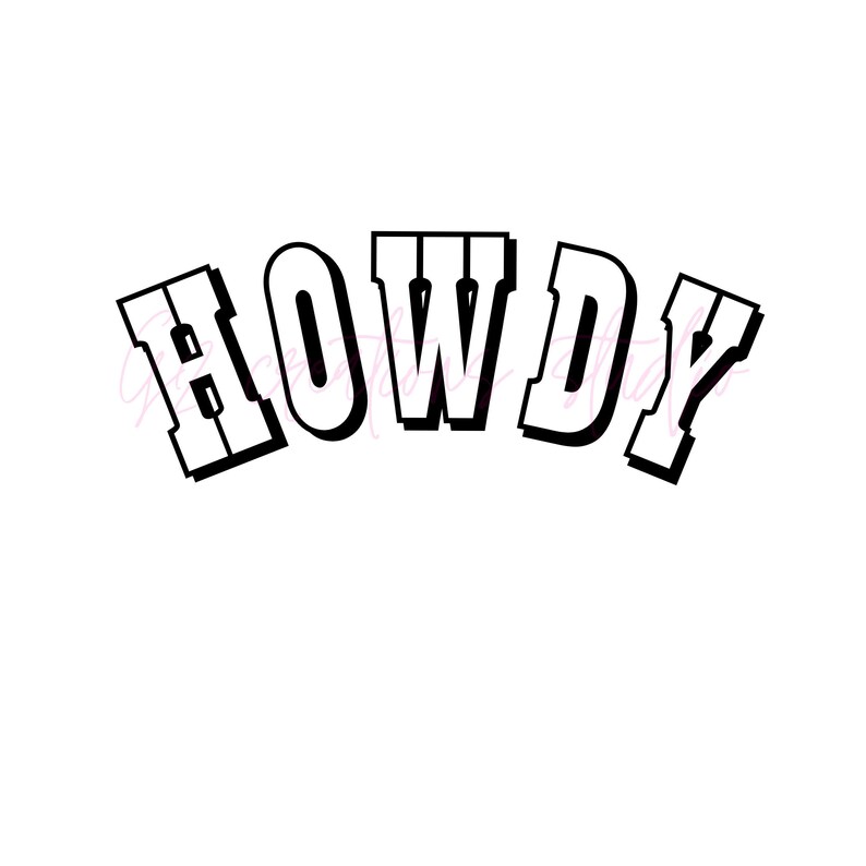 Howdy PNG, Country Western Design, Western Design, Western PNG, Country ...