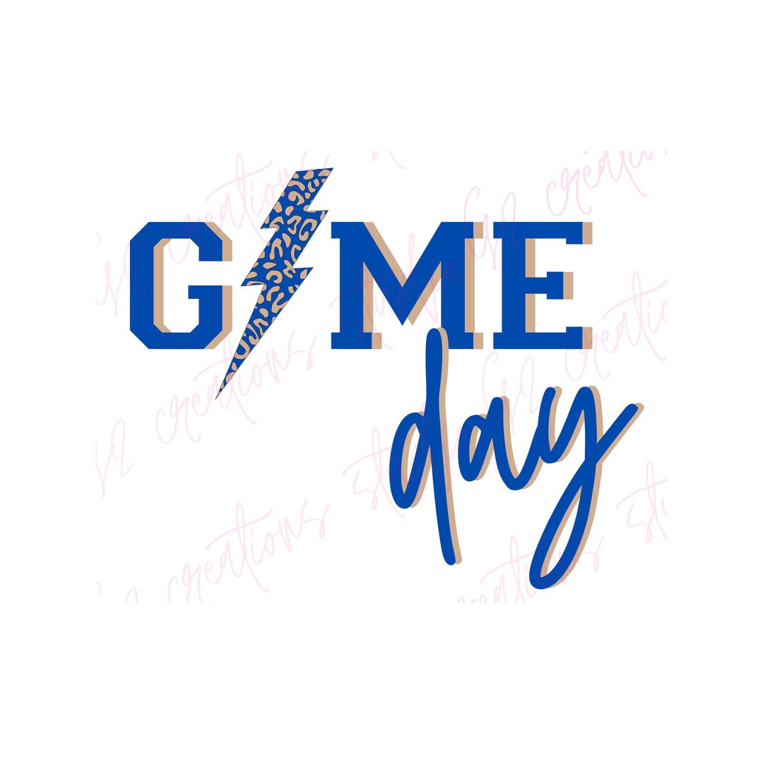 Personalized Game Day PNG Custom Football PNG Sports PNG - Etsy