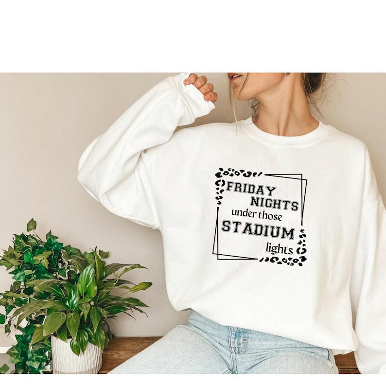 Friday Nights and Stadium Lights PNG, Football Design, Friday Night ...