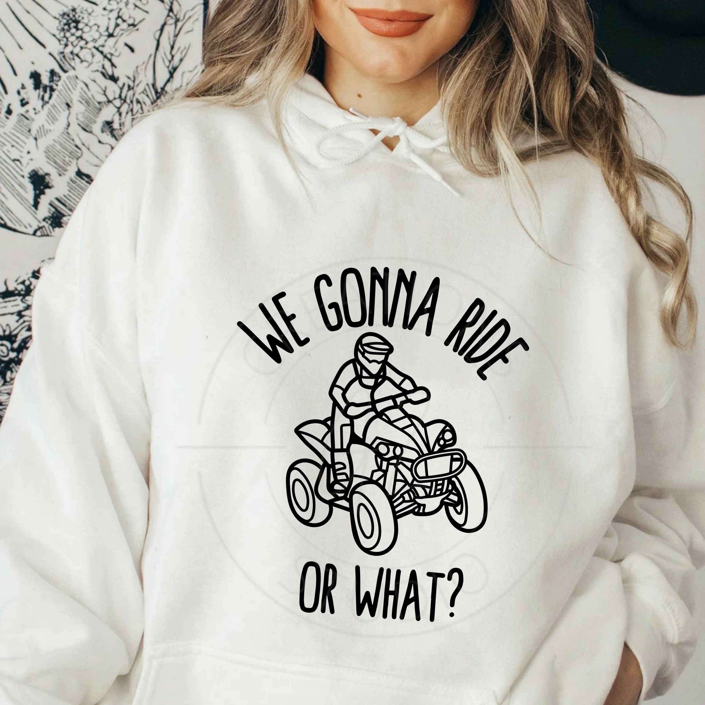 ATV PNG, Gonna Ride or What PNG, Atv Riding Printable Download, Cricut ...