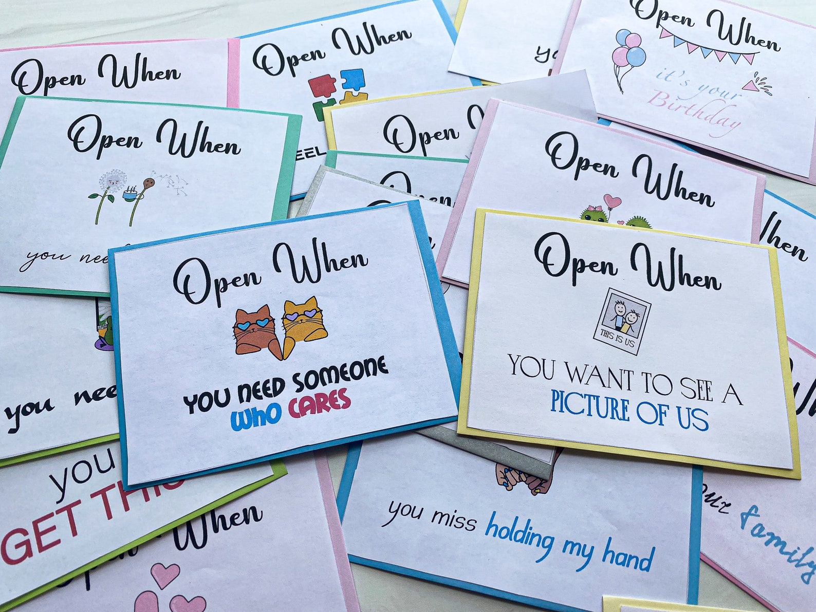 50 Open When Letters, Open When Envelopes - College, University College ...