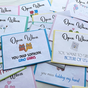 50 Open When Letters, Open When Envelopes - College, University College ...
