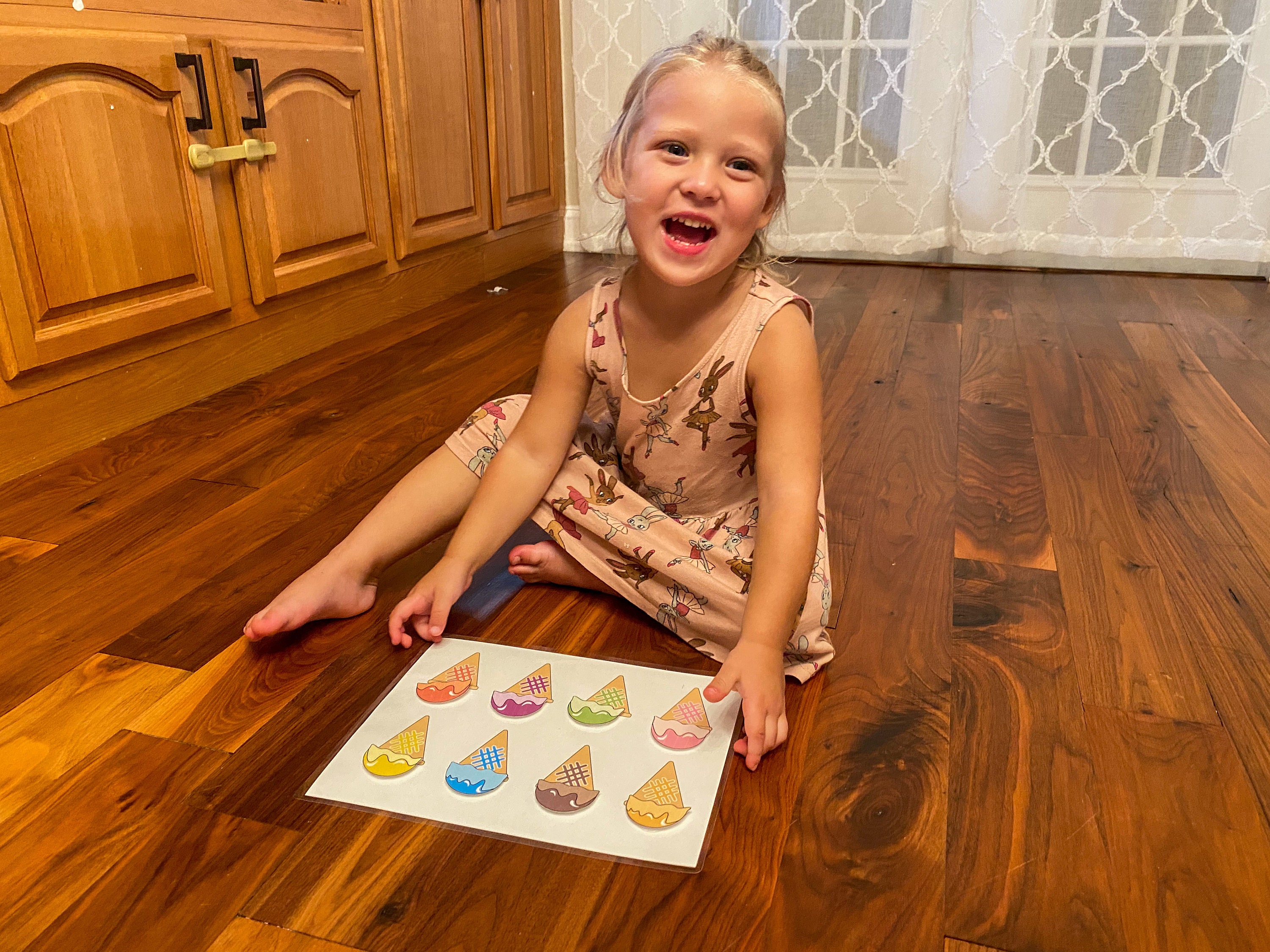 Ice Cream Color Matching Game, Color Activity, Educational Activity ...