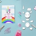 Unicorn Printable Craft, Indoor Preschool Activity, Kids Cut and Glue ...