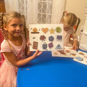 Halloween Busy Book for Toddlers and Preschoolers, Halloween Activities ...