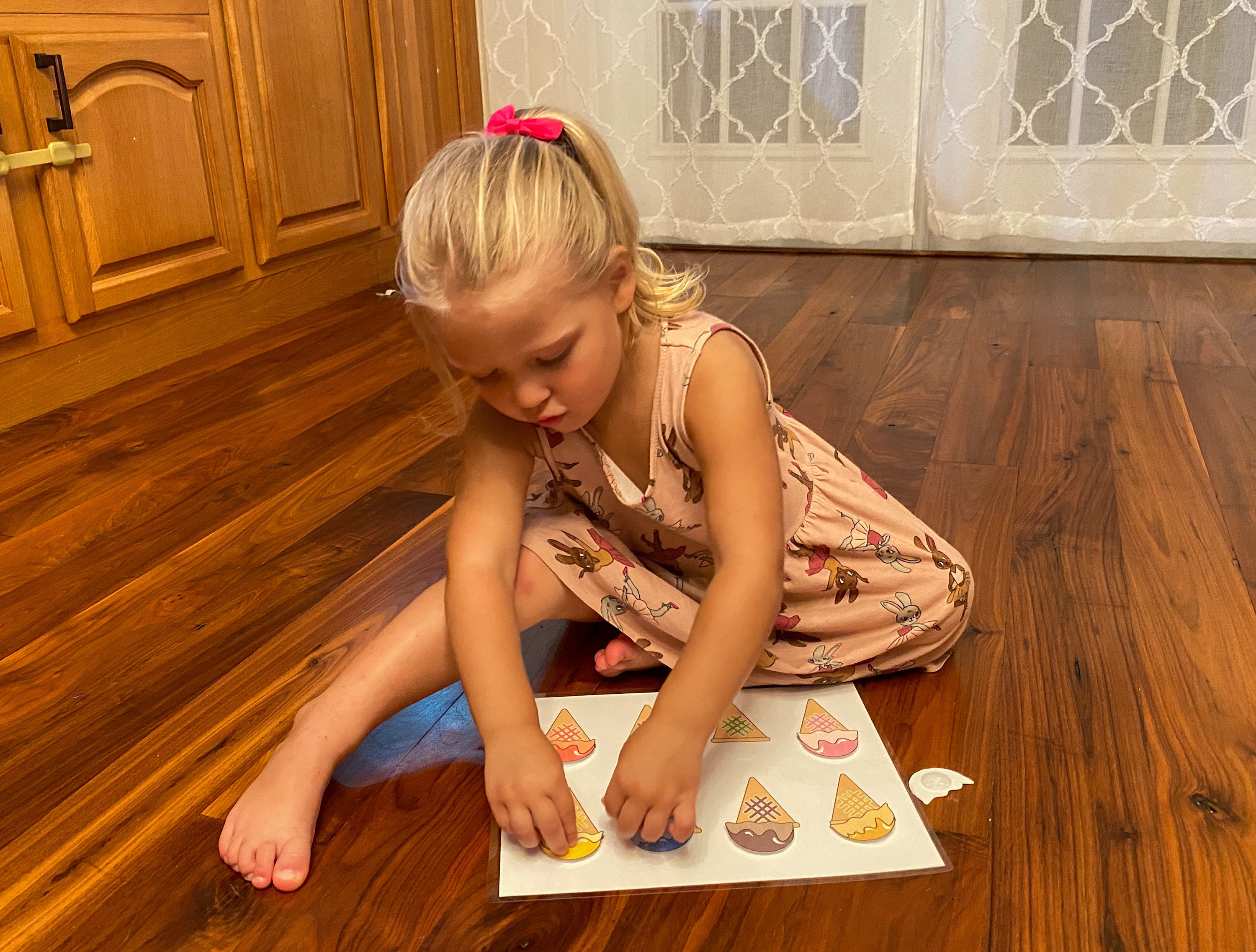 Ice Cream Color Matching Game, Color Activity, Educational Activity ...