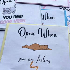 50 Open When Letters, Open When Envelopes - College, University College ...