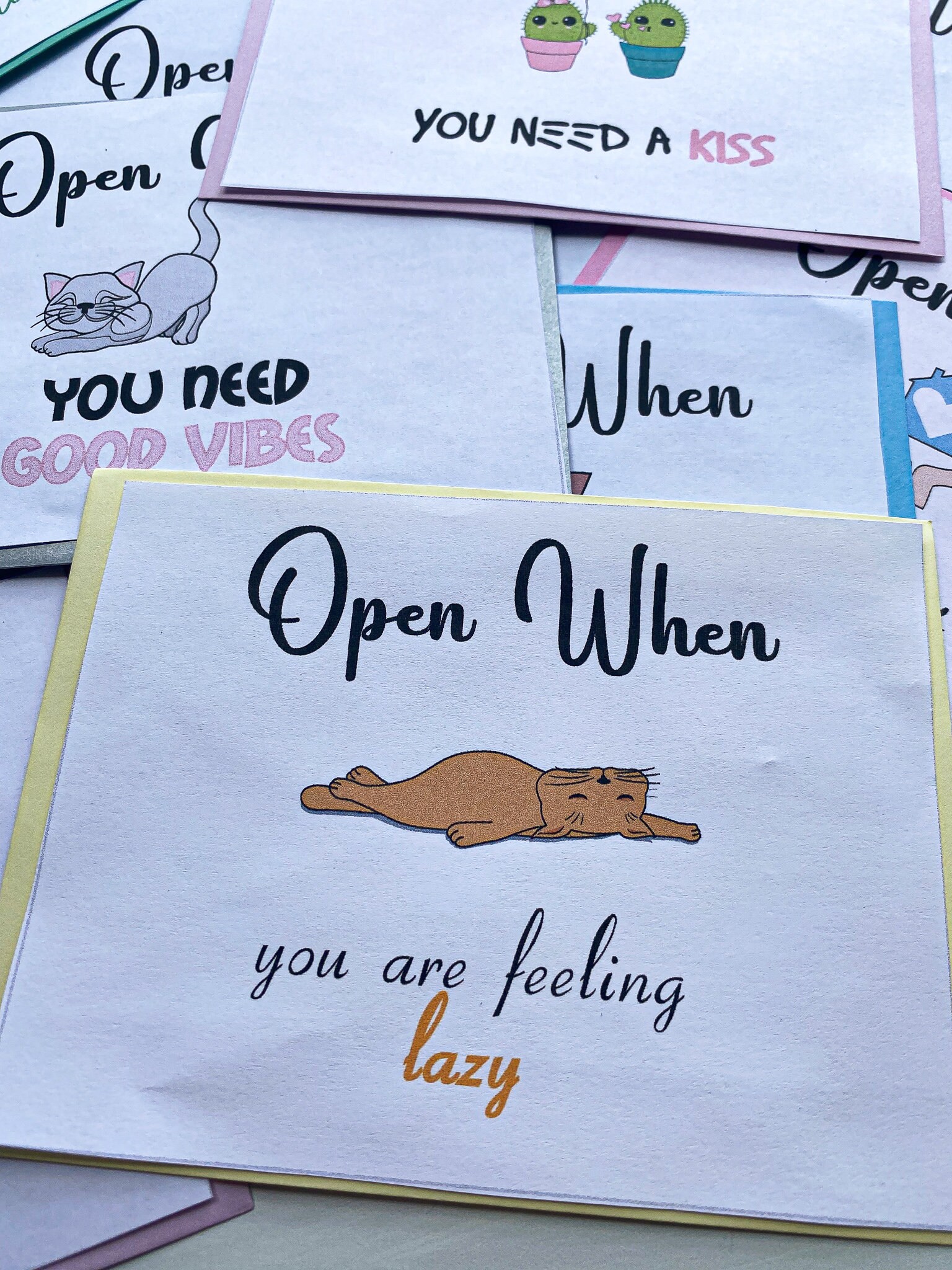 50 Open When Letters, Open When Envelopes - College, University College ...