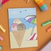 Ice Cream Printable Craft, Indoor Preschool Activity, Kids Cut and Glue ...