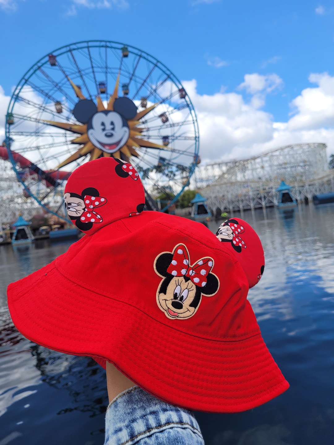 Minnie Mouse Adult Mickey Bucket Hat - Etsy