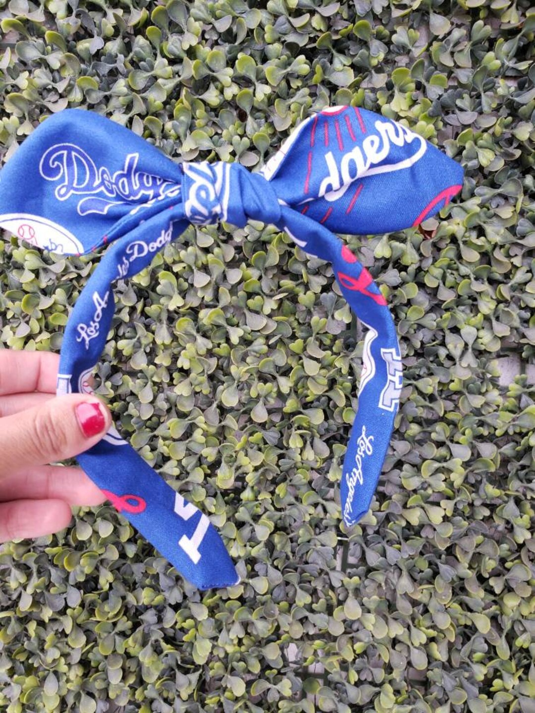 Dodgers Headbands - Etsy