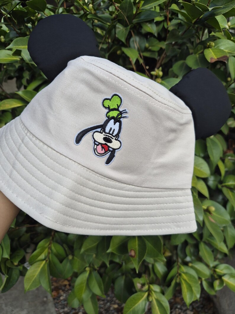 Inspierd Goofy Bucket Hats With Ears - Etsy