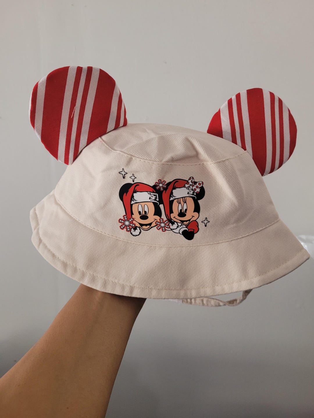 Inspired Mickey and Minnie Christmas Bucket Hat - Etsy