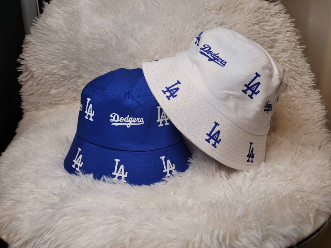 Dodgers Adults Bucket Hats - Etsy