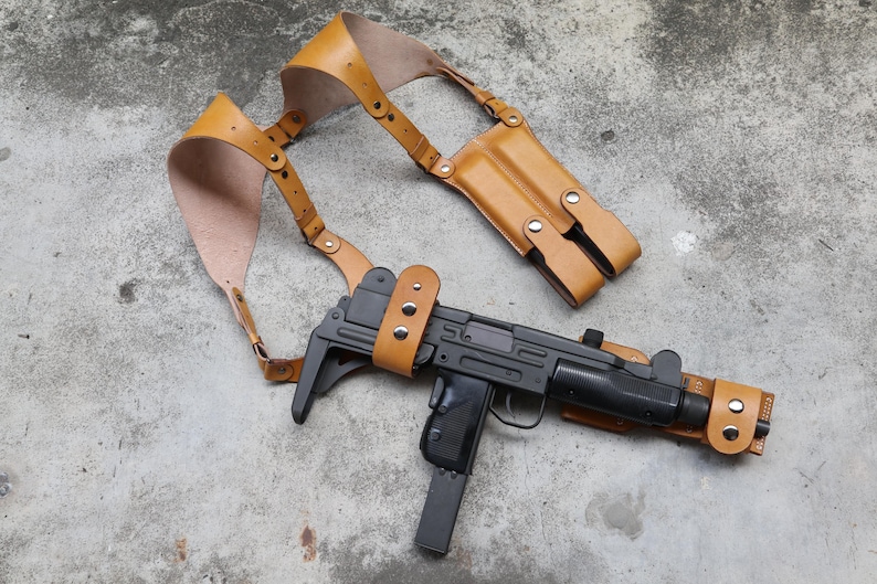 Uzi Leather Shoulder Holster - Etsy