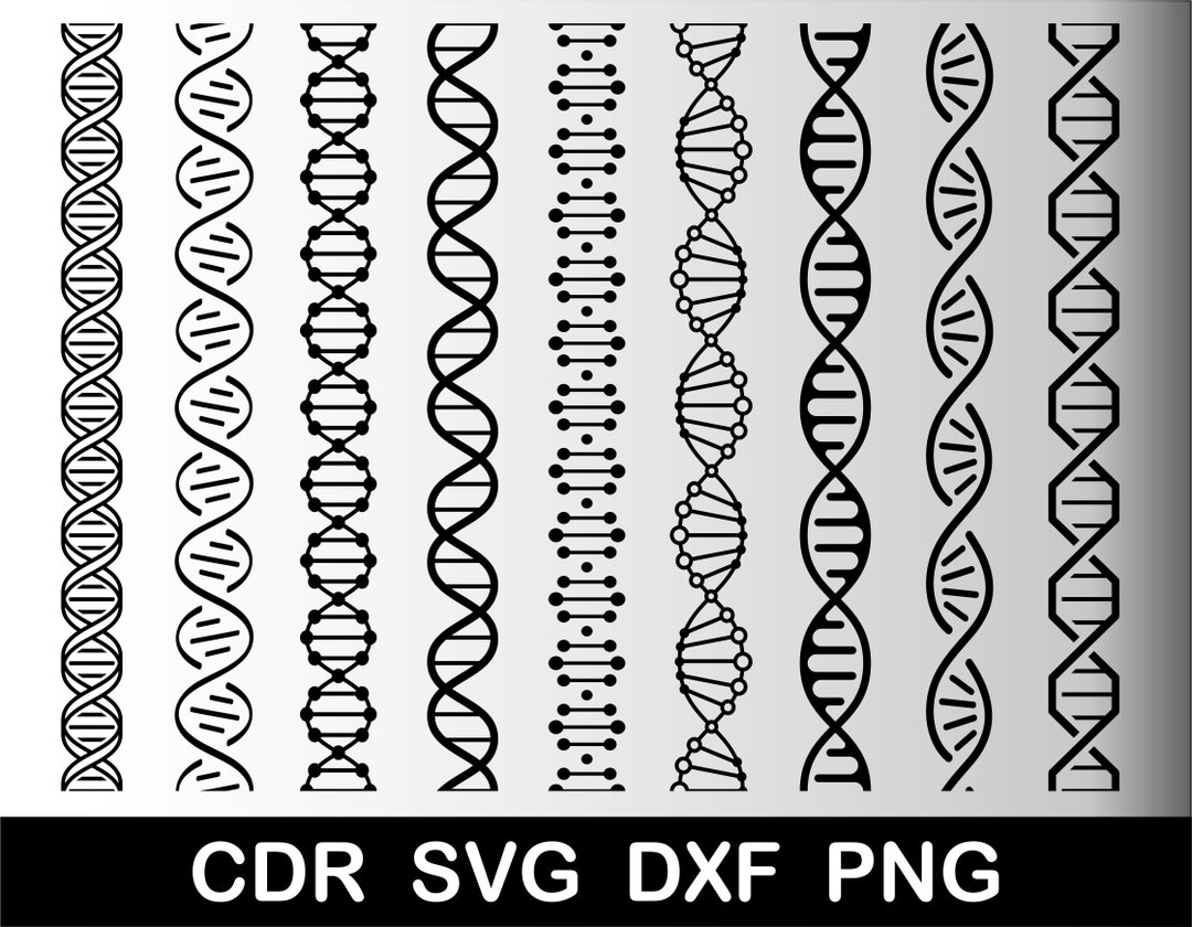 Chemistry Code, Dna SVG Bundle Double Genetic Code, Clone Svg ...