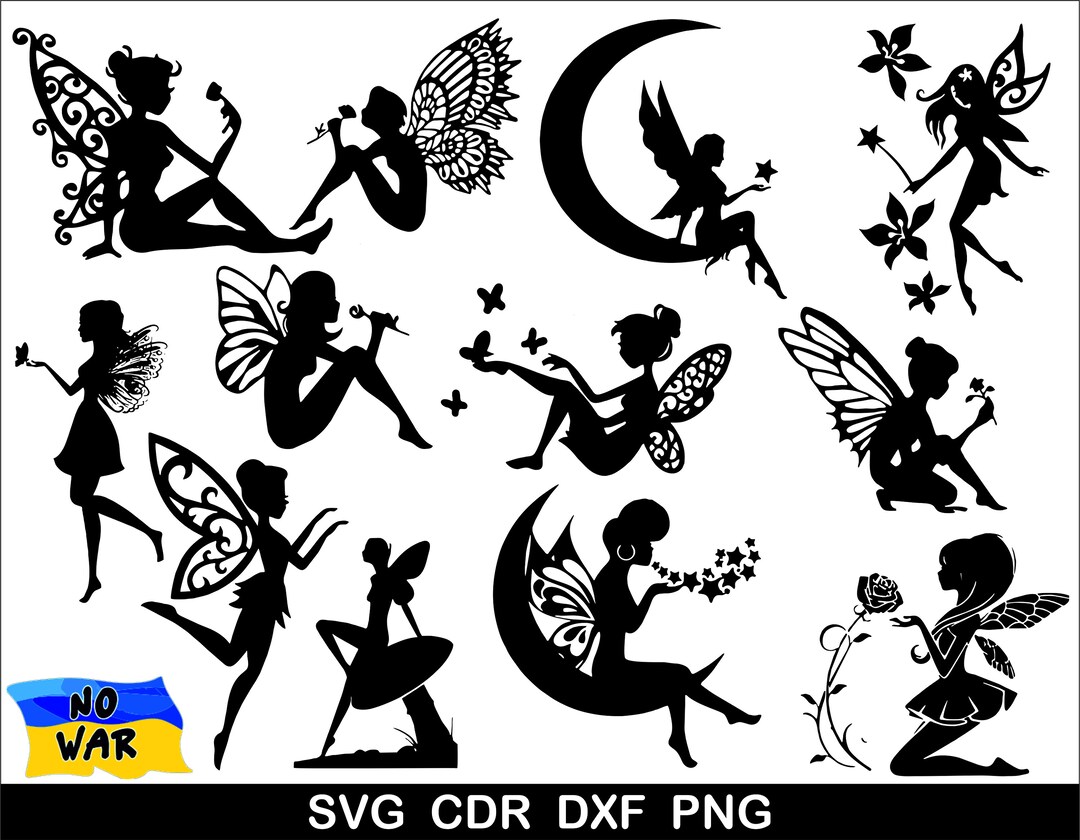 Fairy Svg, Fairy Bundle Svg, Fairy Cricut, Winx Svg, Christmas Svg ...