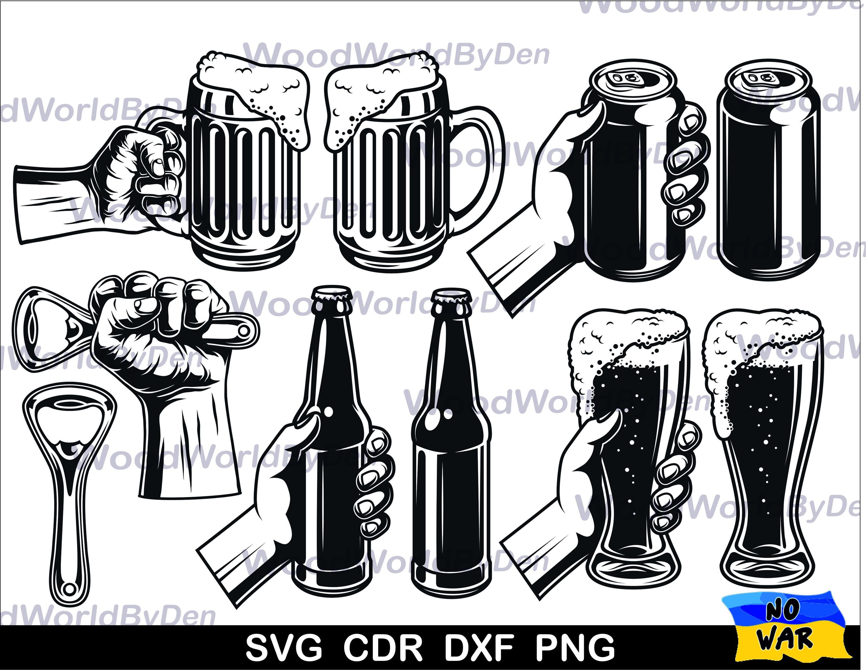 Beer Brewery Logo Bundle | Vintage Pub Badges and Craft Beer Clipart ...