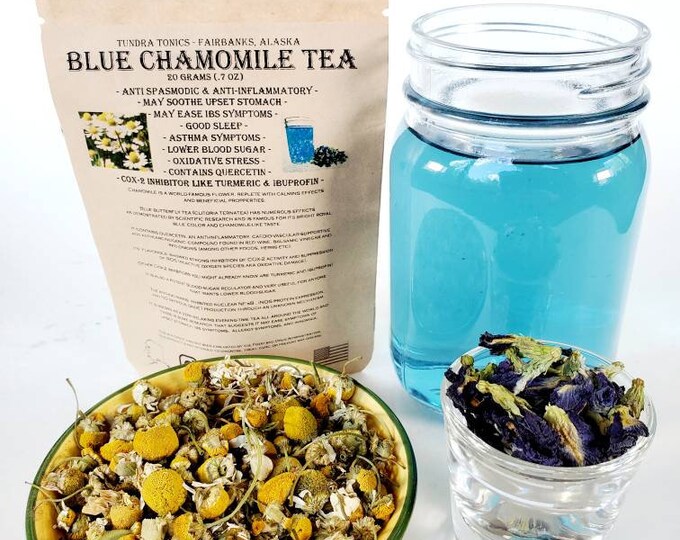 Blue Butterfly Tea Whole Dried Flower Tea Lovers Gift - Etsy