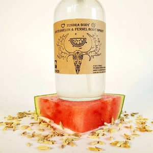 Body Spray Body Oil Blend of Watermelon, Fennel, and Cedar, 4 Oz. - Etsy