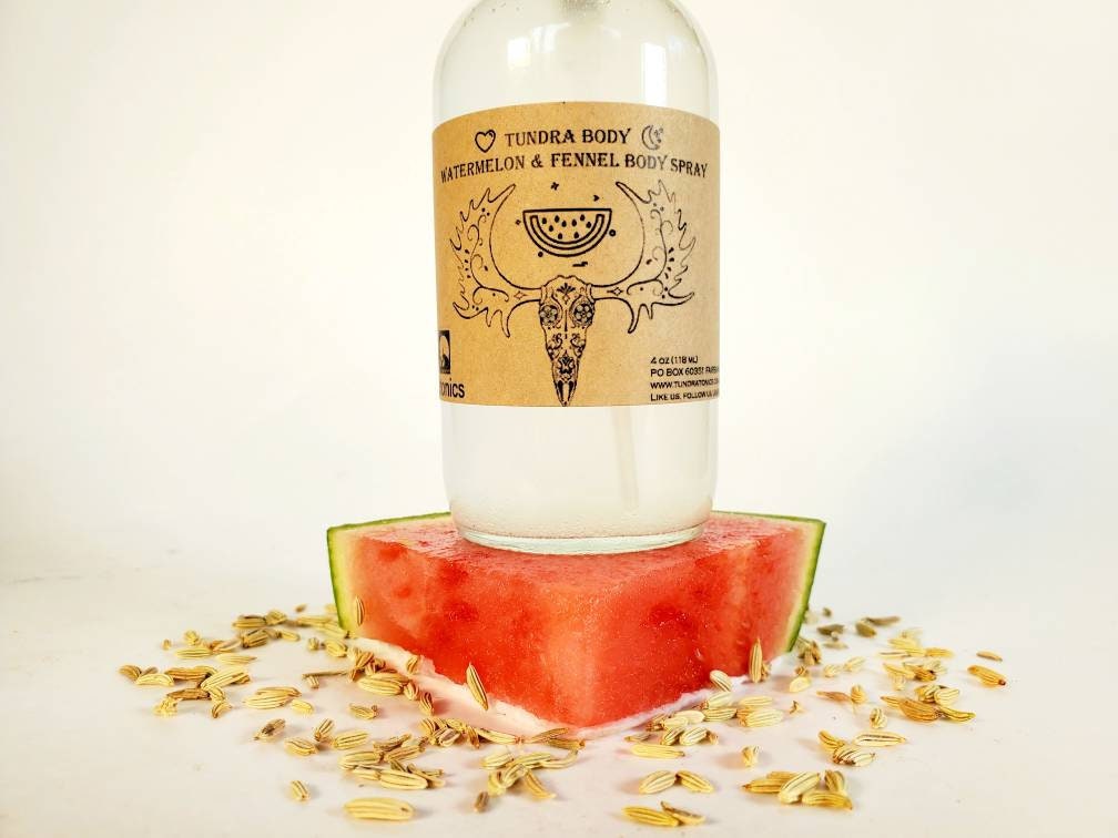Body Spray Body Oil Blend of Watermelon Fennel and Cedar | Etsy