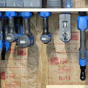 5/10 Pack Kobalt 24v Latching Tool Holders, Hang What You Couldn't ...