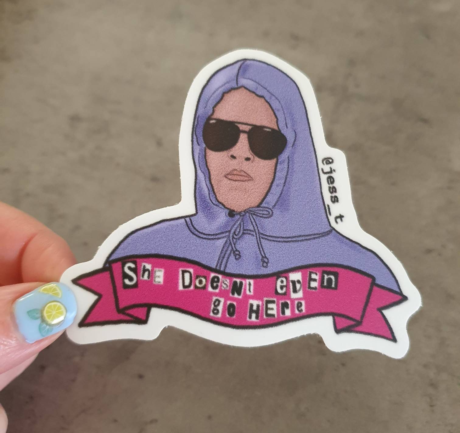 Mean Girls Damian Sticker - Etsy