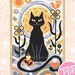 Boho Cat Cross Stitch Pattern PDF Download Boho Cross Stitch Chart ...
